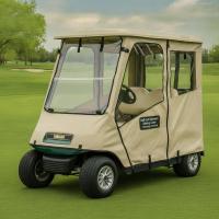 China Golf Cart Enclosure Driving Cover 4 Passenger Club Car EZGO Yamaha Universal for sale