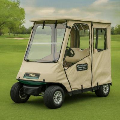 China Golf Cart Enclosure Driving Cover 4 Passenger Club Car EZGO Yamaha Universal for sale