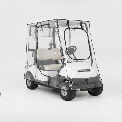 China Golf Cart Track Enclosure Cover Waterproof 2 Passenger EZGO Club Car Yamaha for sale