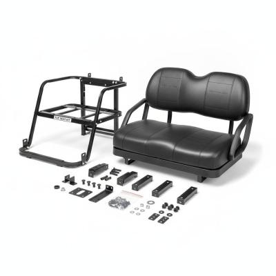 China Golf Cart Flip Seat Kit Rear Facing Club Car EZGO Yamaha G29 Cushion Included for sale