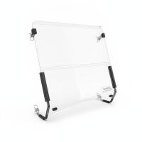 China Golf Cart Windshield 2 Piece Clear Acrylic Club Car DS EZGO Yamaha Universal Fit for sale