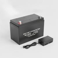 China Golf Cart Lithium Battery 48V 100Ah LiFePO4 Club Car EZGO Yamaha Charger BMS for sale