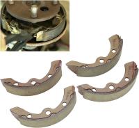 China Club Car Brake Shoes 101823201 Premium Upgrade 1995 Later Model Fit Organic Friction Lining for sale