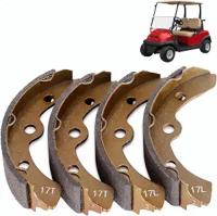 China Club Car Brake Shoes 101823201 OEM Replacement 1995 Later Model Fit Organic Friction Lining for sale