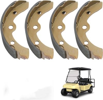 China Club Car Villager Brake Shoes 101146302 Premium Upgrade Villager Six Eight Fit Organic Friction Lining for sale
