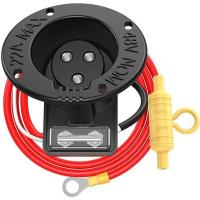 China Club Car DS Charger Receptacle Fuse Assembly 101802101 OEM Replacement Integrated 48V Fuse Complete Wiring Harness for sale