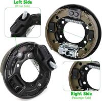 China Club Car Precedent Left Rear Brake Cluster with Self-adjusting Zinc-plated Stamped Steel and Asbestos-free Friction Compound for sale
