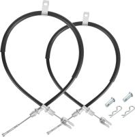 China Club Car Precedent Brake Cable Stainless Steel Core Driver & Passenger Side 2004+ G&E Golf Cart for sale