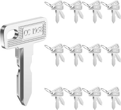 China Golf Cart Ignition Keys 1012505 Metal 2 Pack Replacement for sale