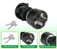 China Golf Cart Starter Ignition Switch for Club Car Precedent 2004+ Electric Golf Cart, with Standard Keys, OEM 102508601, 1025086-01 1012505 for sale