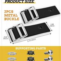 China Universal Golf Bag Strap Buckle, 2 PCS Adjustable Heavy Duty Bag Holder Replacement for sale