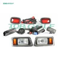 China 101988002 101988001 Golf Cart Led Light Kit / Club Car DS Carryall Turf Factory Size & Fit Side Headlights for sale