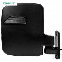 China Fully Adjustable Golf Cart Side Mirrors With Turn Signal Lights 2 Pounds Weight for sale