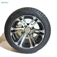 China Custom 12 Inch Golf Cart Wheels Tires Ezgo Wheels And Tires Set Of 4 Shiney for sale