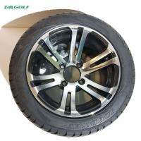 China Custom 12 Inch Golf Cart Wheels Tires Ezgo Wheels And Tires Set Of 4 Shiney for sale