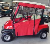 China 3 Sided Golf Cart Enclosures With Hard Doors 2 Passenger Golf Cart Cover for sale