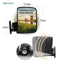 China sightseeing Golf Cart Side Mirrors High definition vision CE certificate for sale