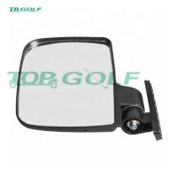 China Foldable Golf Cart Side Mirrors With LED Light / Golf Buggy Accessories for sale