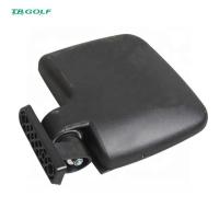 China Foldable Golf Cart Side Mirrors With LED Light / Golf Buggy Accessories for sale