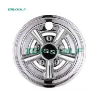 China 10 Spoke Ss Golf Cart Hub Caps Go Kart Wheel Covers 235×77.5 Mm CE Certification for sale