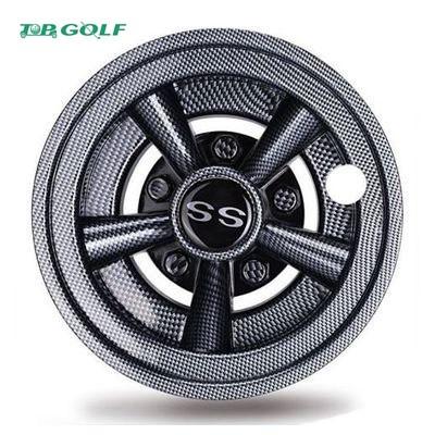 China Strong Universal Golf Cart Wheel Covers 8 Inch Set of 4 330g Weight for sale