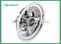 China White 8 Inch Golf Cart Wheel Covers Hub Cap 31 X 25.9 X 25.1 Cm For Ezgo for sale