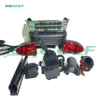 China Adjustable 12V Ez Go Golf Cart Street Legal Kits Headlight And Taillight Kits for sale
