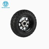 China Electric Fuel Aluminum Steel Golf Cart Tires And Wheel Covers for sale