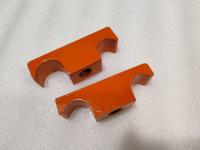 China Doosan DX215 DX225 Boom Cylinder Oil Pipe Clamp Excavator Accessories CE Certified Custom Sizes for sale