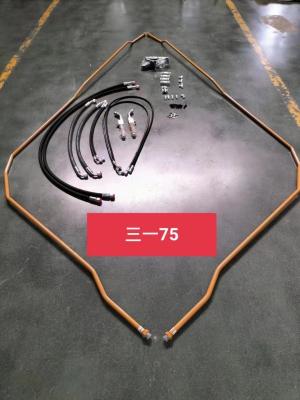 China Sany 75 Excavator Accessories Hydraulic Hammer Pipeline For Construction Machinery for sale