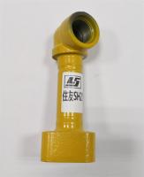 China Steel Excavator Hydraulic Iron Oil Pipe 25mm For SH210 Forearm Inlet Pipe for sale