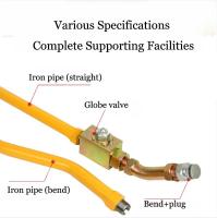 China Quick Connect Excavator Arm Iron Pipe Assembly Globe Valve Accessories for sale