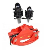 China OEM Excavator Hydraulic Rotating Wood Grapple Timber Grab Log Grab for sale
