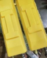 China Durable Moving Type Crawler Chain Rubber Track Pad Excavator Undercarriage Parts for sale