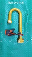 China Hyundai R305 Excavator Hydraulic Iron Oil Pipe 31N6-11041-02 51.5MPa for sale