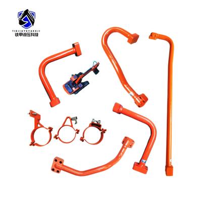 China Doosan DH300LC-7 Excavator Cylinder Oil Pipe 53B881-1 High Pressure 51.5MPa Seamless Steel for sale
