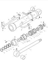 China Doosan DH300LC-7 Excavator Cylinder Oil Pipe 53B881-1 High Pressure 51.5MPa Seamless Steel for sale
