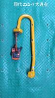 China Hyundai R225 Excavator Hydraulic Oil Inlet Pipe 51.5MPa High Pressure Steel Tube for sale