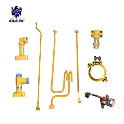 China CAT 320C Excavator Cylinder Oil Pipe 222-0126 High Pressure Seamless Steel 51.5MPa for sale