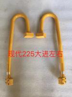 China Hyundai R225 Excavator Boom Pipe Oil Inlet Pipe High Pressure 51.5MPa Seamless Steel for sale