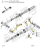 China Komatsu PC200 Excavator Hydraulic Pipes 51.5MPa Seamless Steel Pipelines for Construction Machinery for sale