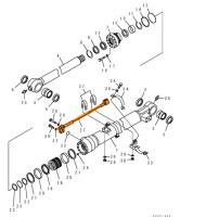 China Komatsu PC200 Excavator Hydraulic Pipes 51.5MPa Seamless Steel Pipelines for Construction Machinery for sale
