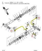 China Komatsu PC200 Excavator Hydraulic Pipes 51.5MPa Seamless Steel Pipelines for Construction Machinery for sale