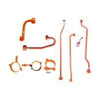 China Doosan Excavator Cylinder Oil Pipe for DX190-3B DX200-3B 51.5MPa High Pressure Steel Tube for sale