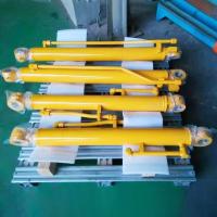China Custom Telescopic Excavating Arm Hydraulic Cylinder for Excavator Spare Parts 20# 45# Steel for sale