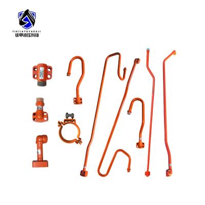 China Hitachi ZAX200-3 Excavator Cylinder Oil Pipe 51.5MPa High Pressure Steel Tube for sale