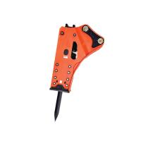 China Triangle Side Type Excavator Breaker Hammer 300kg With Intelligent Breaking Technology for sale