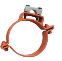 China Doosan DH300 Excavator Hydraulic Cylinder Pipe Clamp Hard Tube Fixture 51.5MPa for sale