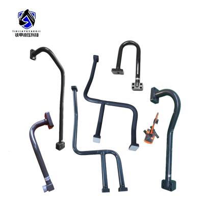 China VOLVO EC360 Excavator Cylinder Oil Pipe 51.5MPa High Pressure Seamless Steel Tube for sale
