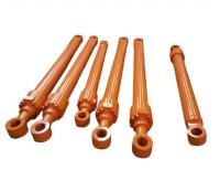 China Double Single Acting Hydraulic Oil Cylinder for Hitachi Excavator Arm Boom Bucket 20# 45# Steel for sale